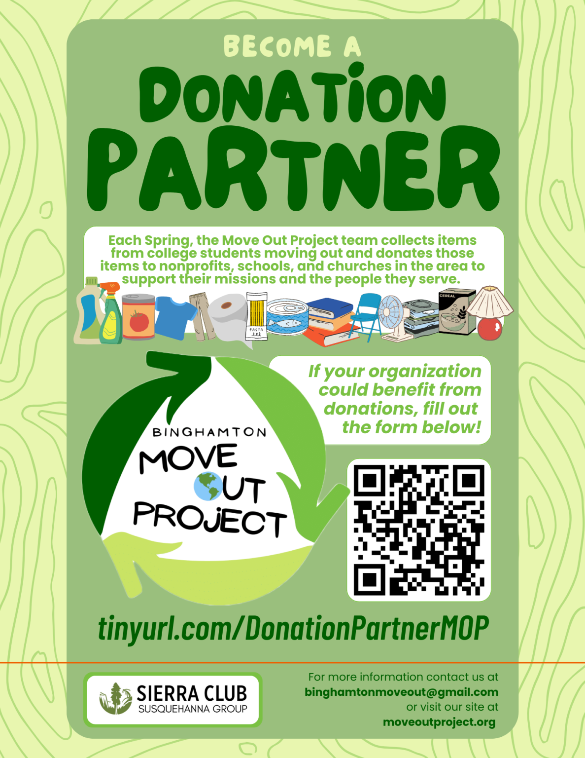Receive Donations – Move Out Project